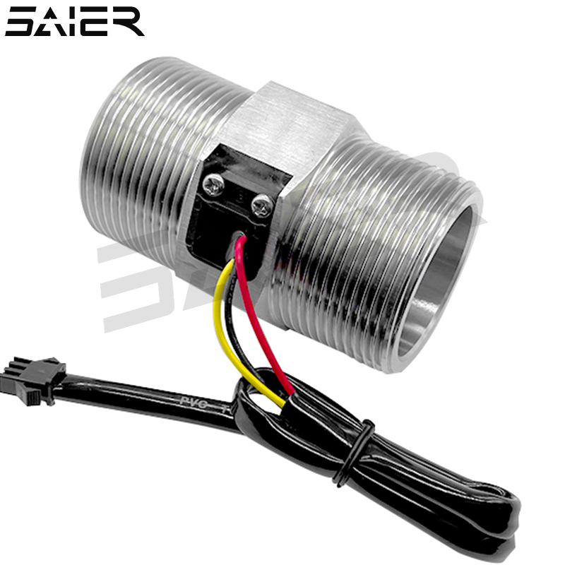 SAIER Stainless Steel 1.5" Water Flow Sensor For Chiller Cooling ...