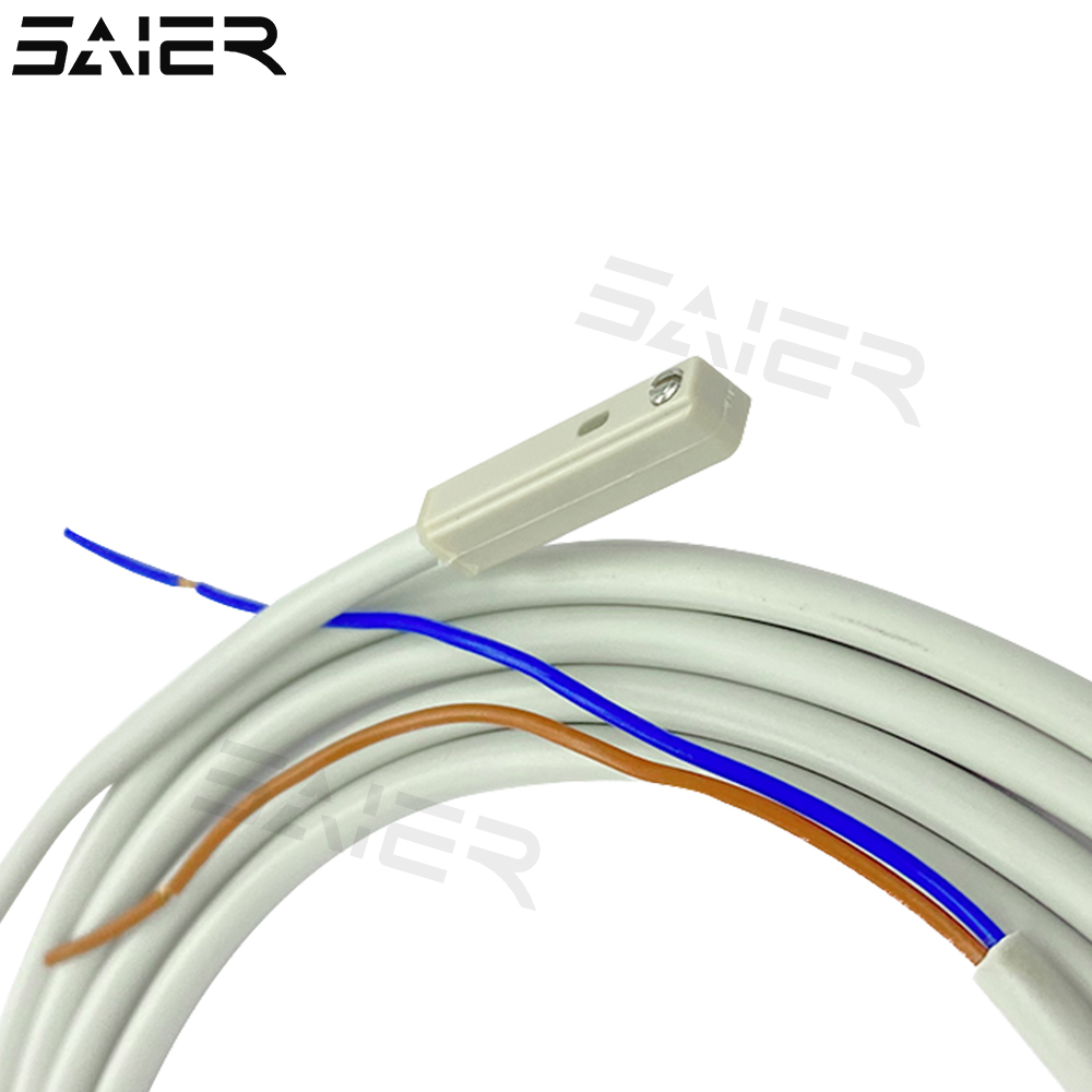 Pneumatic Cylinder Magnetic Sensor Electronic 2-Wire DC12V-24V ...
