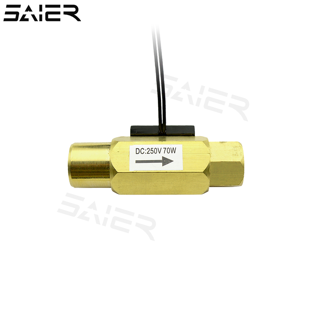 Water flow switch for plumbing with G1/4 Thread and brass housing ...